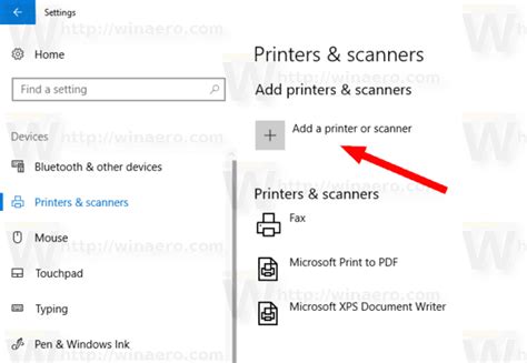 Image result for Windows 10 Add Printer and Scanner