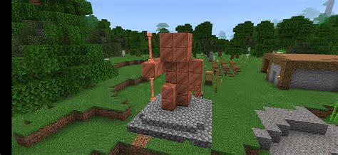 Image result for Copper Minecraft Statue Small