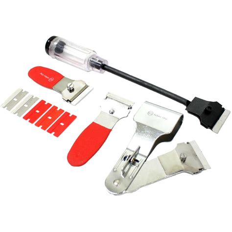4 Pc Scraper Set Paint Remover Long Handle - ToolPlanet