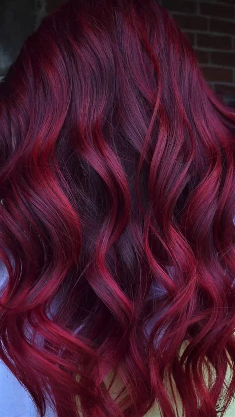 Deep red hair – Artofit
