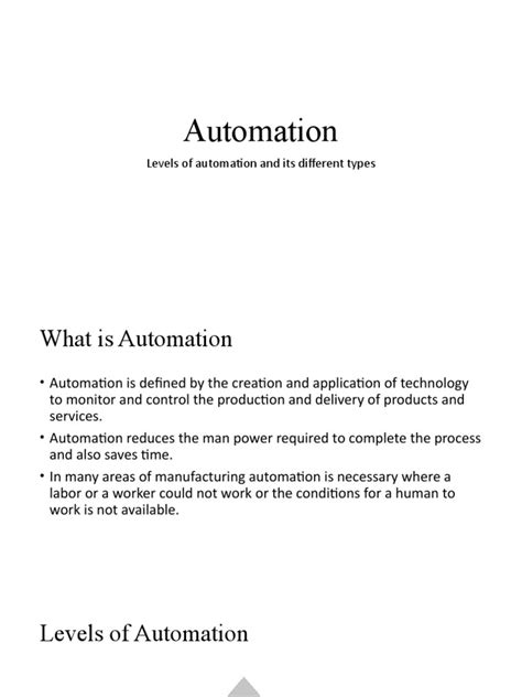 Image result for Types of Automation PDF