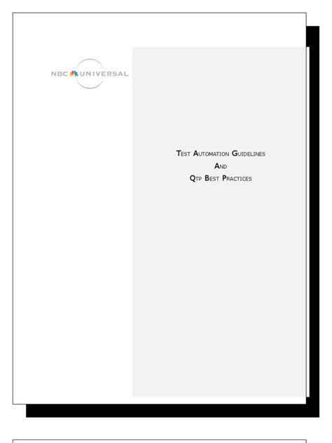 Image result for Automation Guidelines Document PDF