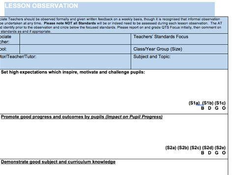 Image result for Student Feedback Questionnaire Lesson Observation