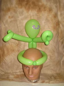 Image result for Alien Hat Made From Animal Balloons