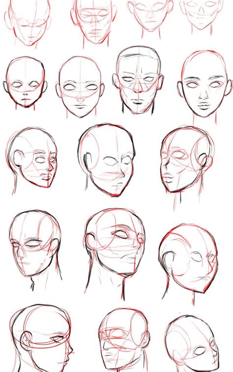 Image result for Sketch Tutorial Head