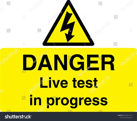 Image result for Live Test Sign
