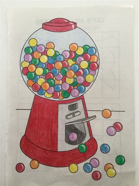 Image result for Gumball Machine Drawing