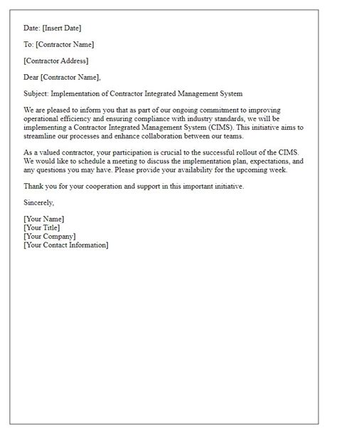 Image result for Letter for System Implementation