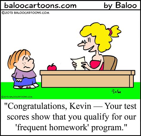 Image result for Homework Cartoon