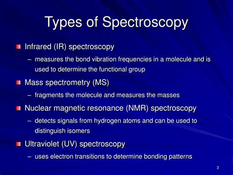 Image result for Spectroscopy Types