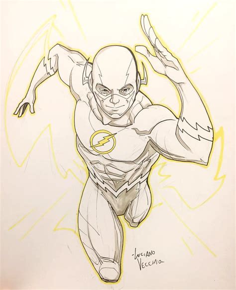 Image result for Draw Flash Scetch