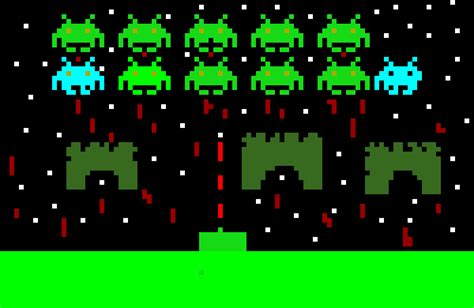 Image result for Space Invaders Pixel Shield