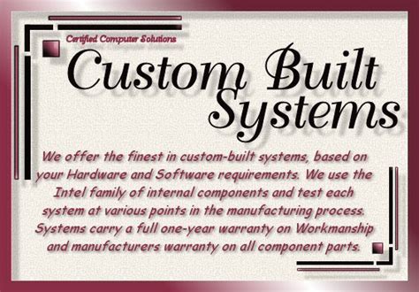 Image result for Custom System