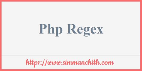 Image result for PHP Regex.replace