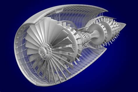 Image result for Jet Engine Cross Section