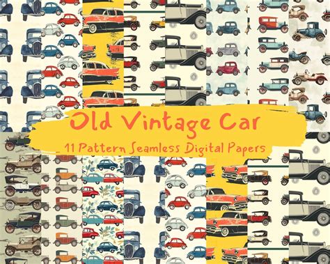 Image result for Car Paper Pattern