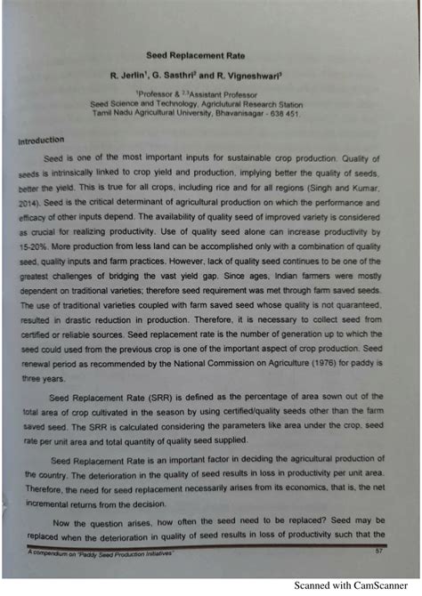 Image result for Seed Replacement Rate Formula