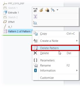 Image result for How to Add Multiple Tables for Pattern Pro E
