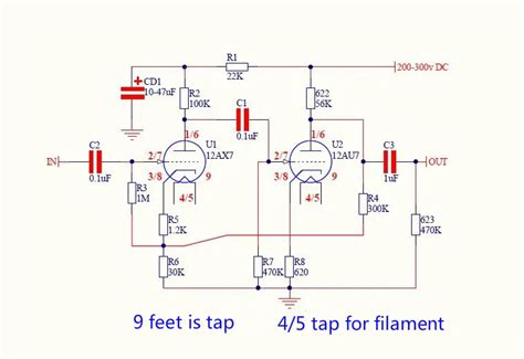 Image result for Tube Preamp Schematic