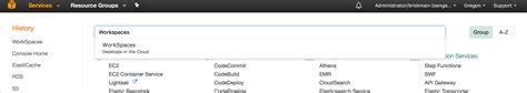 Image result for Amazon Workspaces Management Console