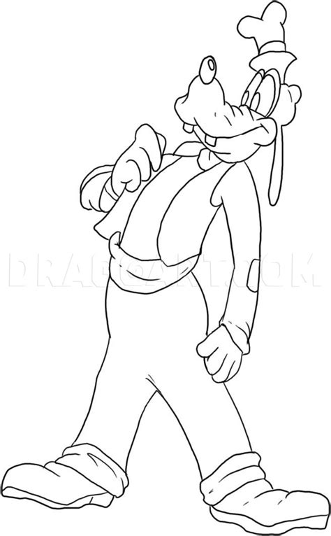 Image result for Draw Goofy