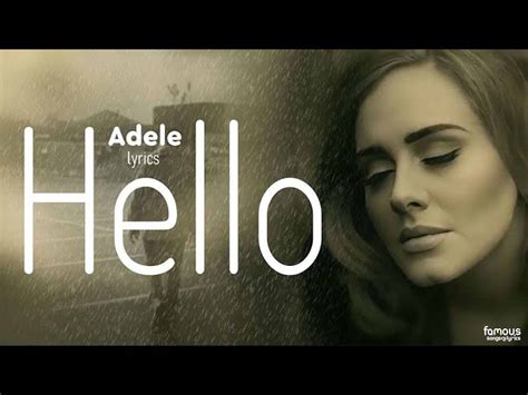 Image result for Adele Hello Song