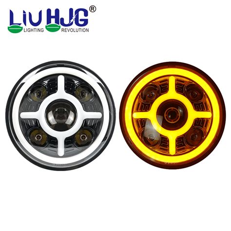 Image result for 7 Inch Round LED Headlight