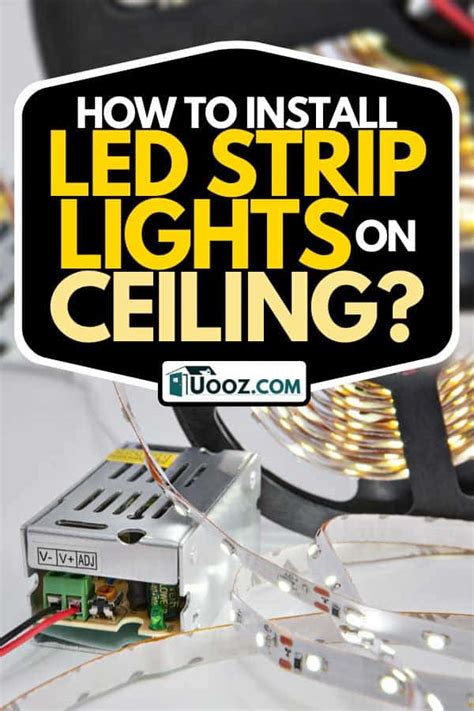 Image result for How to Install LED Strip Lights On Ceiling