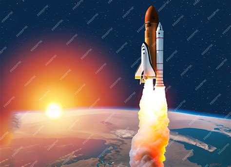 Image result for Shuttle Launch Over Earth