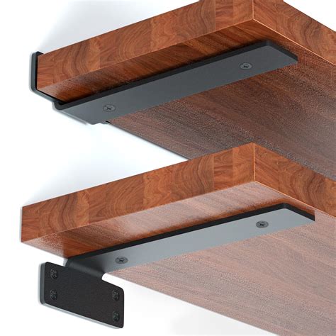 Image result for Floating Shelf Brackets Hidden