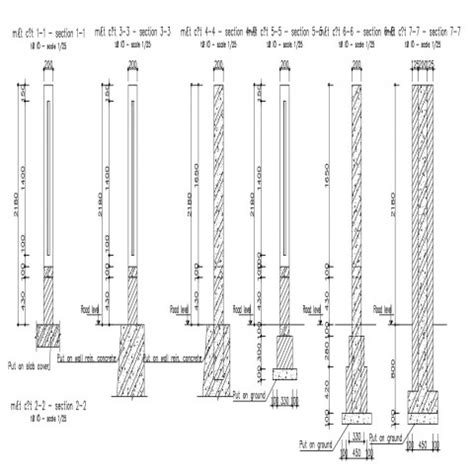 Image result for Column CAD Drawing