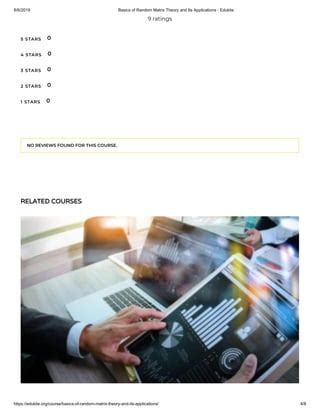 Image result for Random Matrix Theory