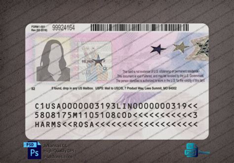 Image result for Work Permit Card Front and Back