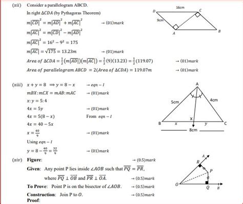 Image result for FST Paper Math Class 9