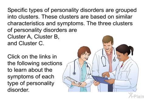 Image result for Personality Disorder Clusters