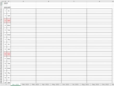 Image result for Basic Excel Calendar