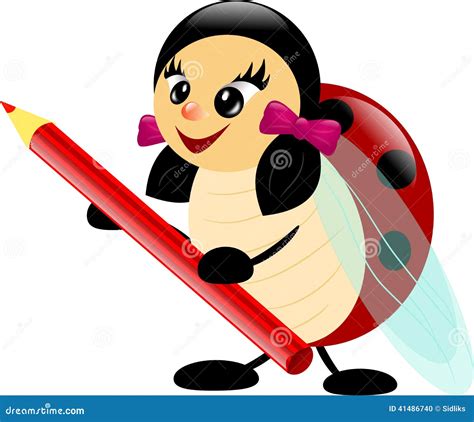 Image result for Ladybug Pencil Color