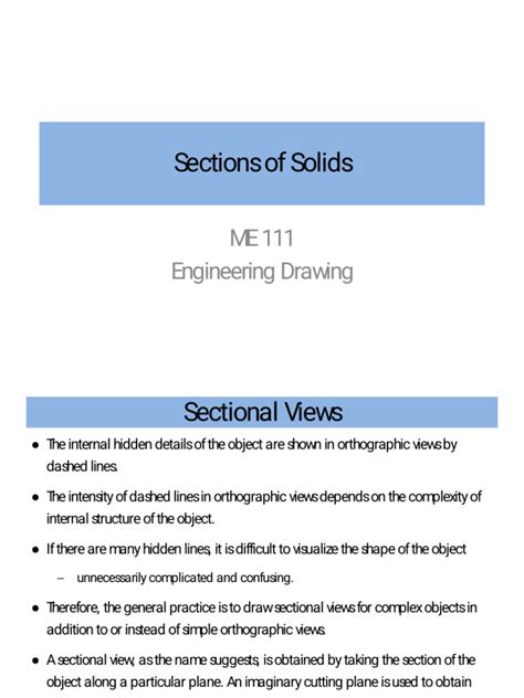 Image result for Solid Section