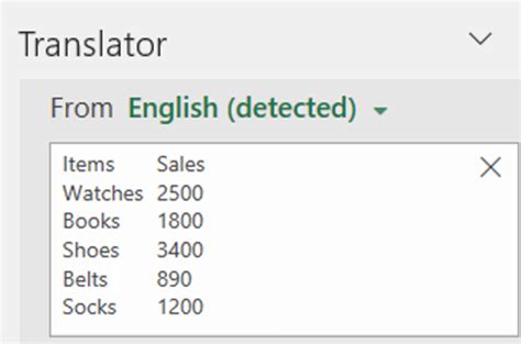 Image result for Excel Translate Function Tutorial