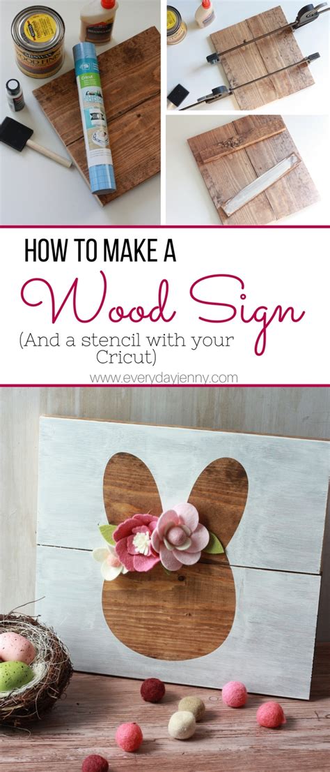 HOW TO MAKE A DIY WOOD SIGN | EVERYDAY JENNY