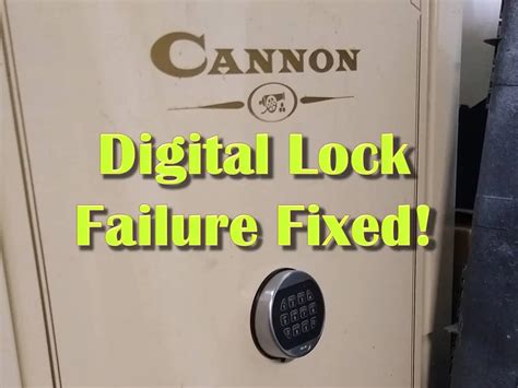 Image result for Cannon Safe Lock Problems