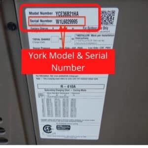 Image result for How to Read York Model Number