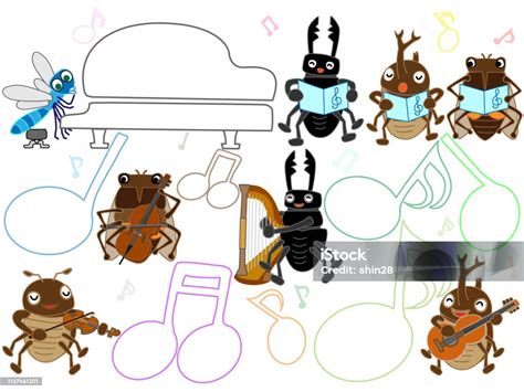 Image result for Insect Producing Music