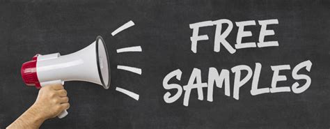 Image result for Free Samples Examples