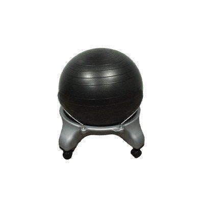 CanDo Ball Chair Inflatable Ergonomic Active Seating Exercise Ball ...