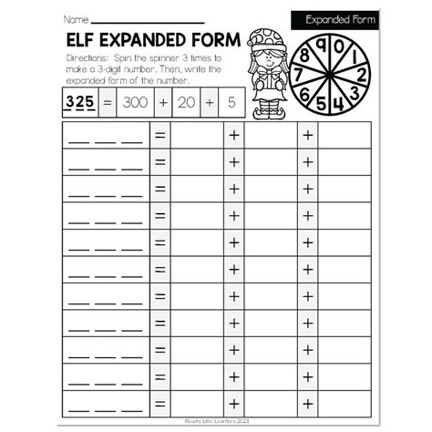 Image result for Expanded Form 2nd Grade Math Worksheets