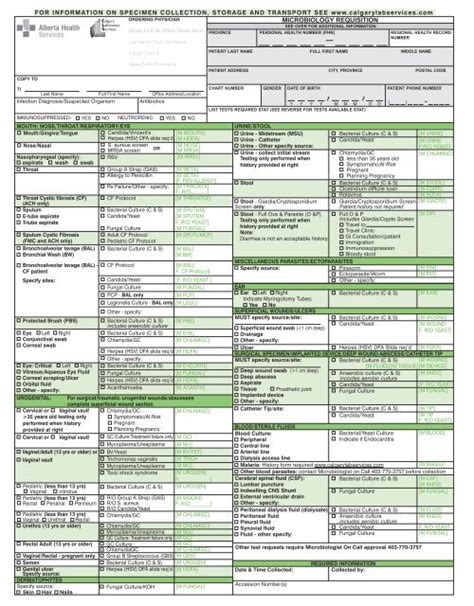 Image result for Microgen Lab Requisition Form