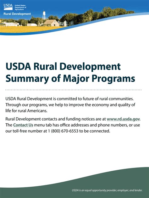 Image result for USDA Rural Development Phone Number