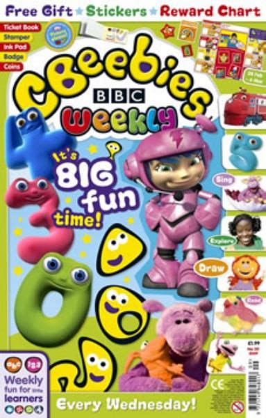 Image result for CBeebies Weekly Magazine 2012