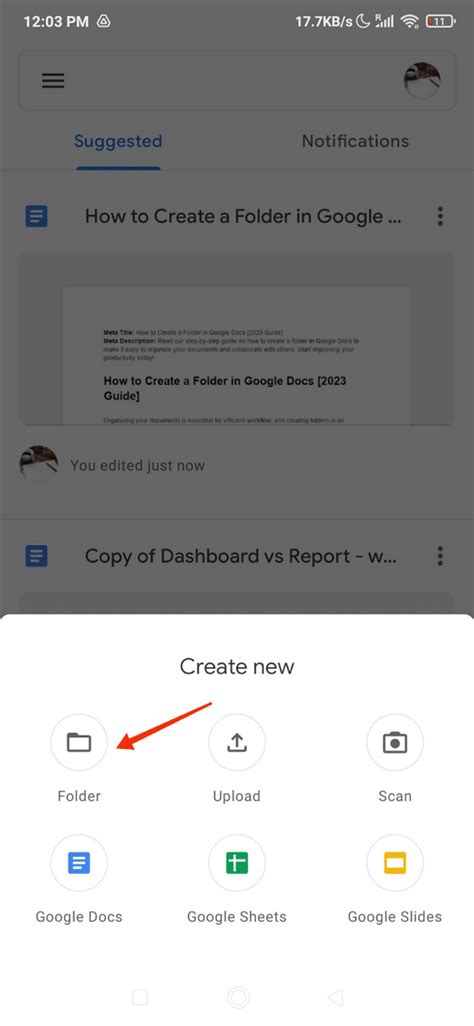 Image result for How to Create Folder Google Docs